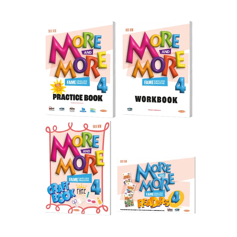More & More 4 Practice Book & Workbook Seti | İngilizce Başarı için ...